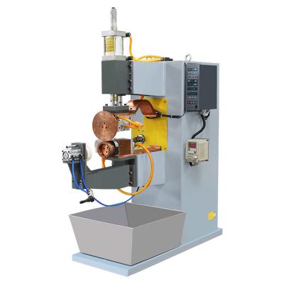 China 80KVA Steel Wire Basket Seam Welding Machine Easy Maintenance for 2 + 2mm Thickness Welding for sale