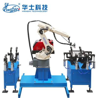 China Industrial Tig Mig Spot Welding Robots 0.05mm Repeated Positioning Accuracy For Auto Parts for sale