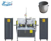 China Horizontal Type Stainless Steel Pot Ear Welding Machine With One Year Warranty for sale