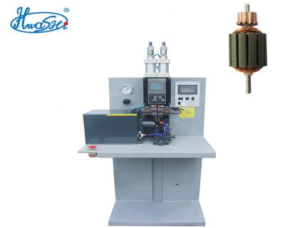 China Commutator Multi - Point Motor Rator Auto Welding Machine 25KVA Rated Capacity for sale