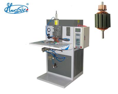 China Hwashi Automatic Spot Welding Machine PLC AC/DC Automatic Motor Commutator for sale