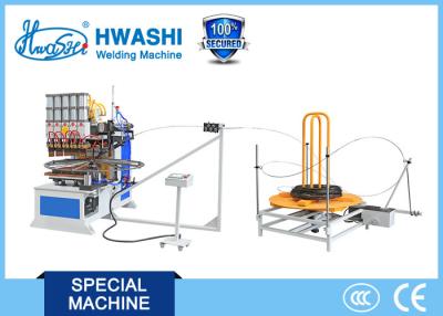 China Industrial Automated Welding Machine CE/CCC/ISO Standard For Spiral Wire Fan Guards for sale
