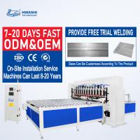 China Hwashi Security Stainless Sheet Door Plate Multi-point Automatic Mobile Type Spot Welding Machine for sale