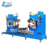 China HWASHI Customized 380V Double Station Circular Seam Welding Machine and Leakage Proof Test for sale