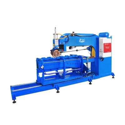 China Hwashi Customized 380V Double Station Fuel Tank Making Machine,Seam/Roll WeldingMachine for Tank for sale
