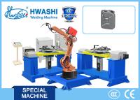 China 1400mm Moving Radius Industrial Welding Robots Three Phase 380V AC Servo Driving for sale