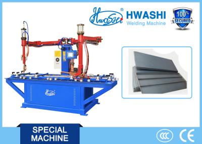 China Double Crank Arm Sheet Metal Welder Iron Material For Steel Door Panel / Cabinet for sale