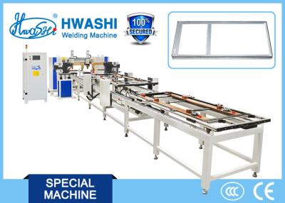 China Automatic Sheet Metal Welder , Spot Welding Machine With Aluminum Window Frame for sale
