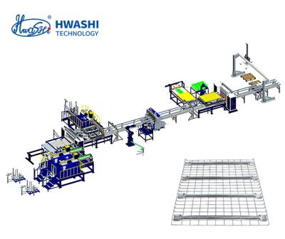 China New-Grade Automation for Wire Mesh Deck Shelving – Hwashi’s Production Line Delivers for sale