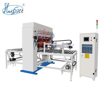 China From Speed to Precision Hwashi Seven Axis Double Heads Transform Door Frame Welding for sale