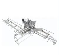 China IBC Grid Cage Frame Automatic Production Line, Full Automatic IBC Tank Leakage Testing Machine Line for sale