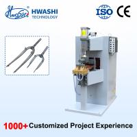China HWASHI WL-MF-250K Vertical Type Medium Frequency Inverter Spot Welding Machine with 1000Hz Inverter Technology and DC Welding Current for sale