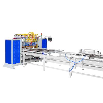 China Automatic Wire Mesh Welding Machine with Three-Phase MF DC Power Supply 1200mm Welding Width and 3000mm Length for sale