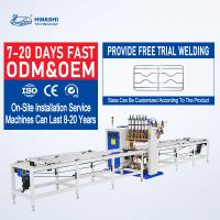China Automatic Wire Mesh Welding Machine with 200mm/S Maximum Wiring Speed, 2D Wire Handle Bending, and 1 Year Warranty for sale
