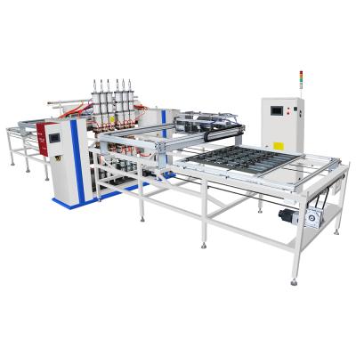 China High Speed PLC Control Automatic Wire Tube Condenser Production Line Machine and Welding Bending Machine for sale