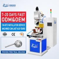China Stainless Steel Projection Welding Machine with 15KVA Power 8000J Energy Storage and 1500kg Pressurization for Cookware Handles for sale