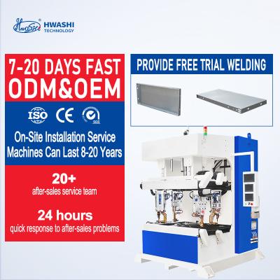China Precision Bending Spot Welding Machine with Intelligent Touch Screen Controller and 3.0+3.0 mm Welding Thickness for sale