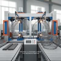 China Efficiency 12 to 15 seconds per 2 pieces Cage Welding Automation platform delivering high welding and optimized workflow for sale