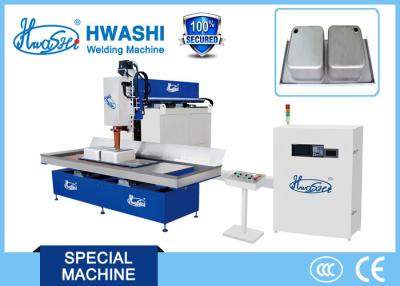 China Sink Edge Grinding Polishing Sink Welding Machine 50mm Abrasive Belt Width for sale