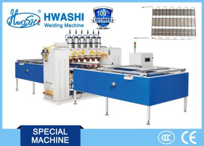 China WL-SQ-MF160K Automatic  Refrigerator Condenser Wire Mesh Spot Welding Machine for sale