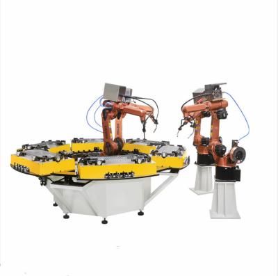 China Stable Performance Industrial Welding Robots 220/380V Start Control Panel System for sale