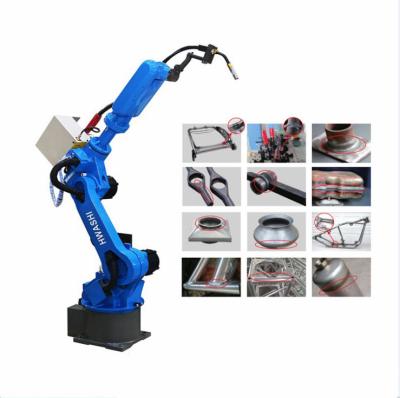 China HWASHI Automatic Arc CO2 MIG Welding Robot for Auto Parts / Bearing Parts for sale