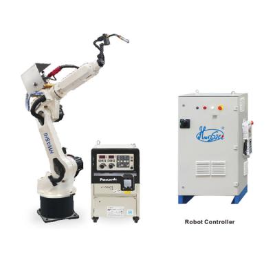 China Steel Material Automatic Welding Robot , 6 Axis Industrial Robot 220/380V for sale