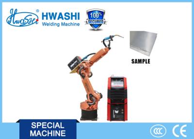 China Aluminium Automatic Mig Welding Robot HWASHI HS-RAW06 for sale