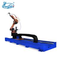 China MIG TIG 6 DOF Arc Welding Robot 6 Axis AC Servo With Slideway Rail for sale