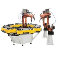 China Hwashi Storage Rack Corner Industrial Welding Robots AC Servo for sale