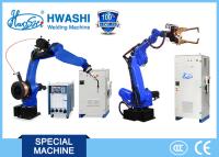 China Six Axis TIG MIG Industrial Welding Robots 1400mm Moving Radius for sale