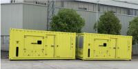 China Container Type 1000kw Diesel Generator Water Cooled 50Hz for sale