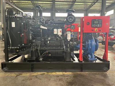 China Air Cooled Cummins Diesel Generator Water Pump 50Hz 144kW 180kVA Electric Start for sale