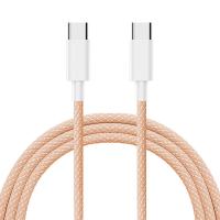 China Braided USB-C to USB-C Cable for Fast Charging and Data Sync OEM for sale