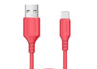 China USB 2.0 Soft TPE USB A Micro / Typec C / Lightning Data Cable Customized for sale