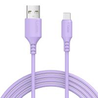 China 1m/2m Silicone Data Cable For Fast Data Transfer And 3A Charging 480Mbps USB2.0 for sale