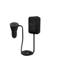 China Black Fast Charge USB Car Charger 3 Port USB A & 2 USB C Car Power Adapter for sale