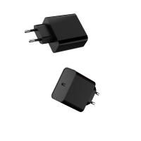 China Black ABS USB-C Charger Compact and Convenient for On-The-Go Charging for sale