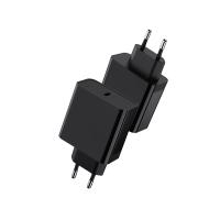 China Black ABS USB-C Charger Compact and Convenient for On-The-Go Charging for sale