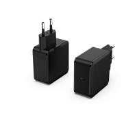 China Black ABS USB-C Charger Compact and Convenient for On-The-Go Charging for sale