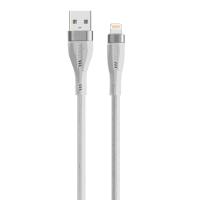 China White TPE USB A Charging Cable With Transfer Speed 480Mbps For Mobile Device for sale