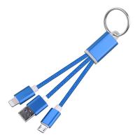 China USB2.0 Braided Charging Cable USB To Lighting/Micro 0.8M/OEM 5V2A/5V3A Red/Blue/OEM Customized Support for sale