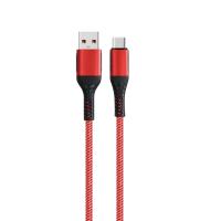 China Braided USB 2.0 Charging Cable With Custom Branding 1M / 2M 480Mbps for sale