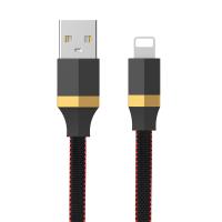 China 2A / 3A Braided USB Charging Cable For Mobile Phone Transfer speed 480Mbps for sale
