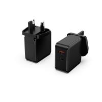 China Plastic Fast Charging Wall Charger Adapter Block 35W Customized for sale