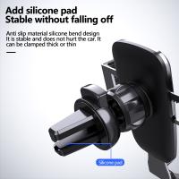 China OEM Universal Air Vent Mobile Phone Holder / Adjustable Car Cell Phone Holder for sale