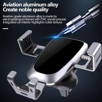China OEM Universal Air Vent Mobile Phone Holder / Adjustable Car Cell Phone Holder for sale