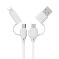 China Compact 2-in-1 USB Charging Cable For Lightning & Type - C Devices for sale