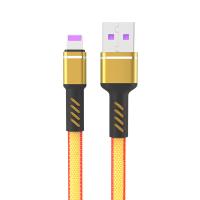 China OEM Braided Nylon 5A Fast Charging USB-C Cable for Speed Data Transfer for sale