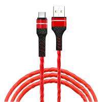 China Red USB 2.0 Charging Cable 1M Length For Fast Charging And Data Transfer for sale